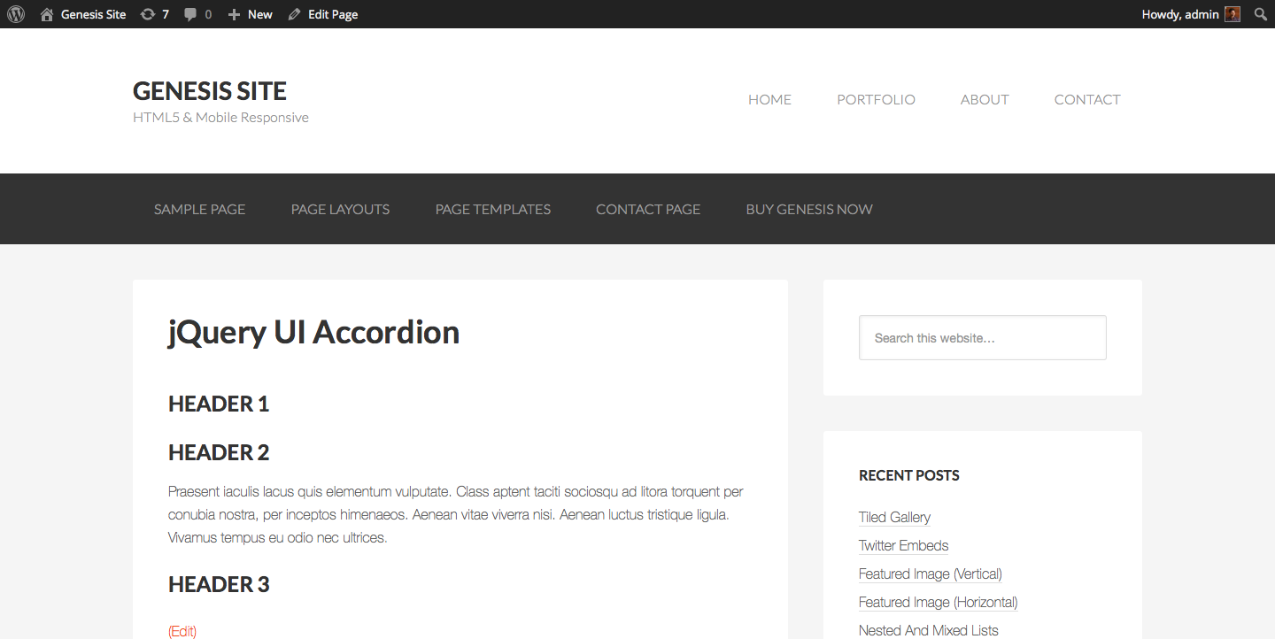 How To Link To A Accordion Panel When Using Jquery Ui Accordion In Wordpress Sridhar Katakam