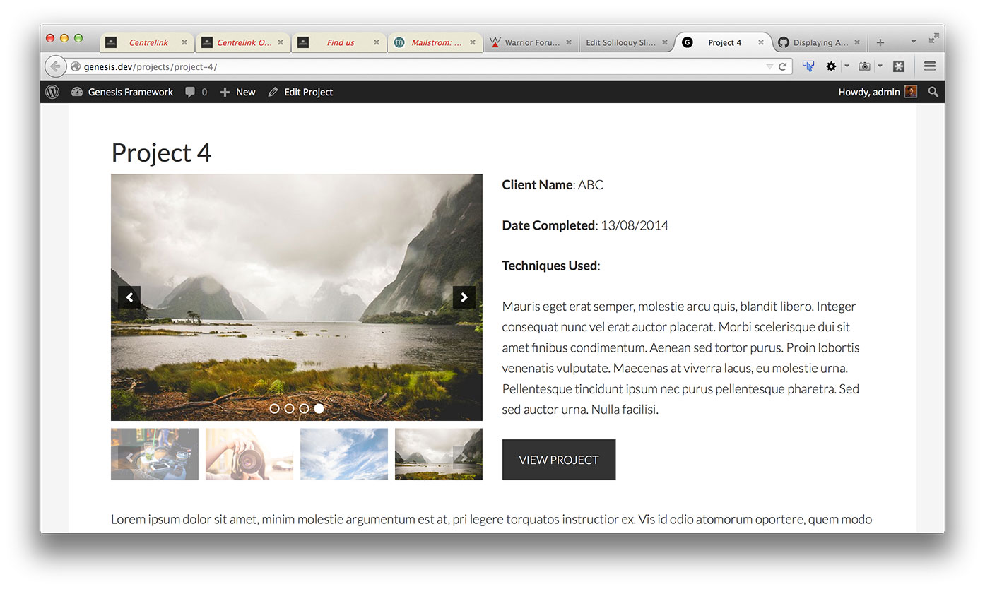 Displaying Advanced Custom Fields' Gallery Field as a Slider using ... Displaying Advanced Custom Fields' Gallery Field as a Slider using ...