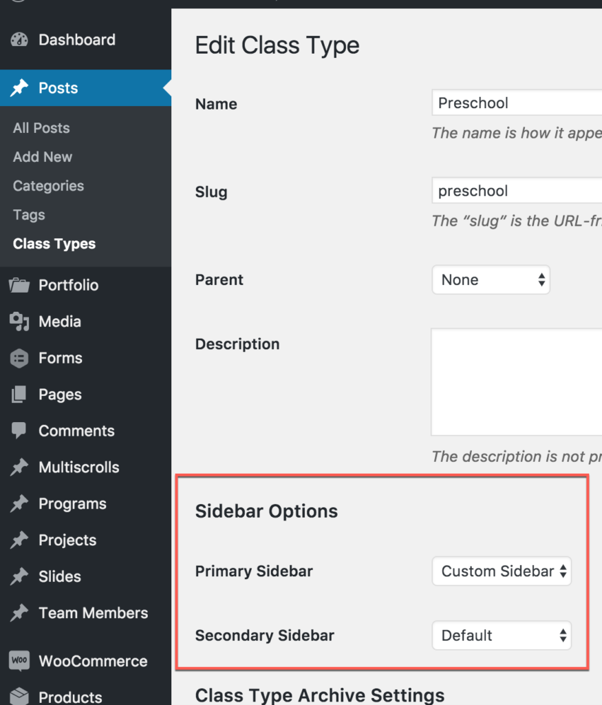 Adding Support For Genesis Simple Sidebar Options To A Custom Taxonomy Term Archive Sridhar