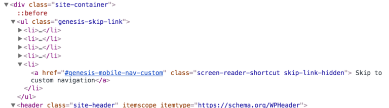 Custom Navigation Theme Location in Genesis - Sridhar Katakam